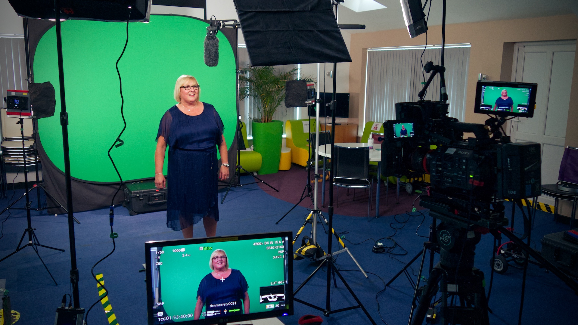 Green Screen Filming for an International Webinar - Blog - Dan Mears